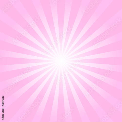 Light Pink Sunburst Background Starburst Texture Vector Illustration
