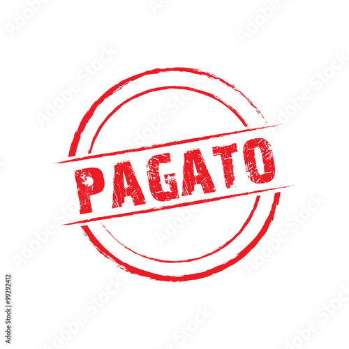 "pagato" Immagini e vettoriali Royalty Free su Fotolia.com - File 99292412