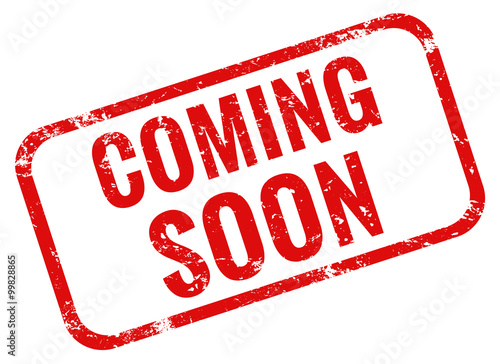 "Coming soon stamp red grunge" Stockfotos und lizenzfreie Vektoren auf ...