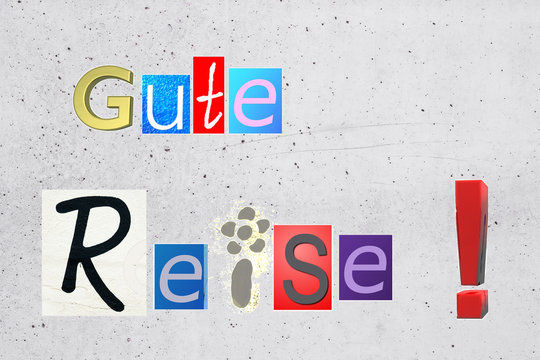 "Gute Reise" Billeder – Gennemse 460 stockfotos, vektorer og videoer ...