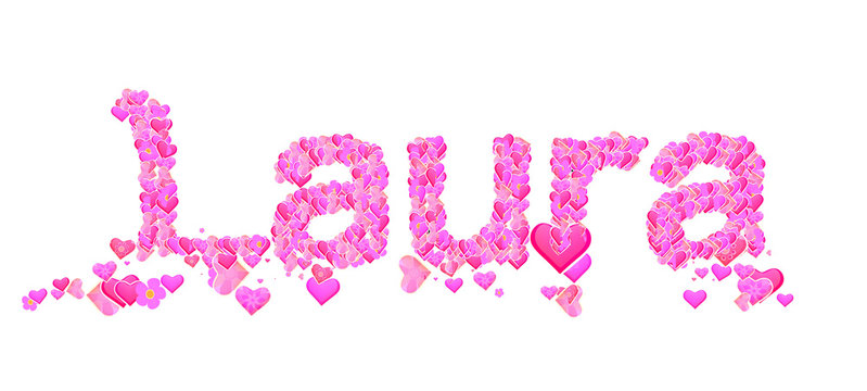 Laura Name Graphic