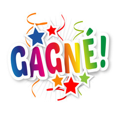 Photos, illustrations et vidéos de "c'est gagné"