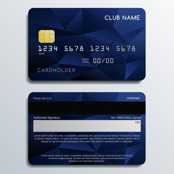 Credit Card Front And Back Real