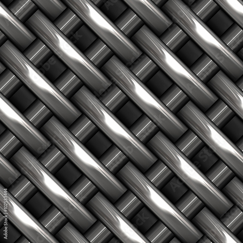 "Steel Wire Basket Weave #06 - A metal basket weave design, ready for ...