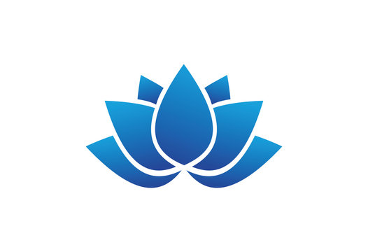 Blue Lotus Flower Logo Free | Best Flower Site