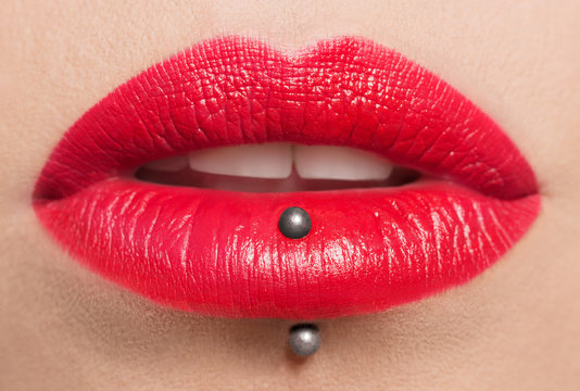 Lip Piercings Types