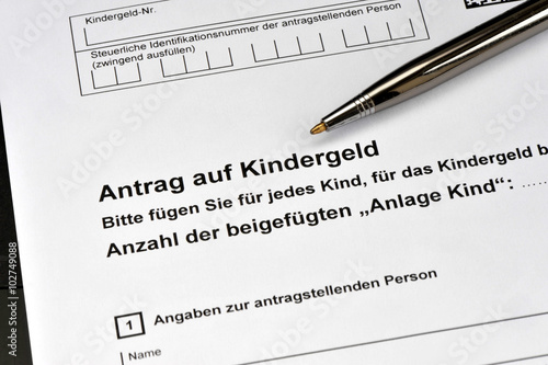 Kindergeld Antrag