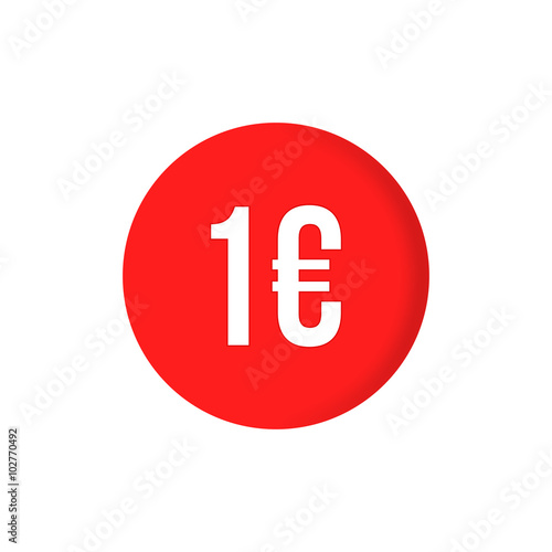 "Etiquette : Foire à 1 Euro" fichier vectoriel libre de droits sur la ...