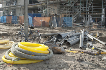 Search photos "messy construction site"