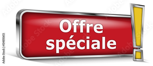 "Offre Spéciale sur panneau rouge" fichier vectoriel libre de droits ...