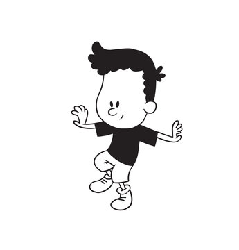 Hop Clipart Black And White