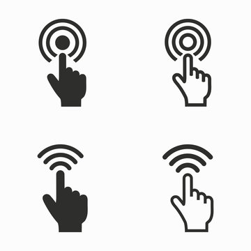 "Touch Screen Icon" Images – Browse 121 Stock Photos, Vectors, and ...