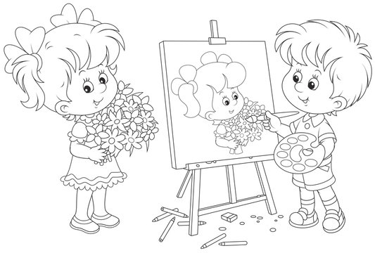 "Drawing For Coloring" Images – Browse 84 Stock Photos, Vectors, and ...