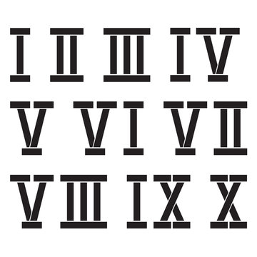 Roman Numeral Font Images – Browse 8,119 Stock Photos, Vectors, and ...