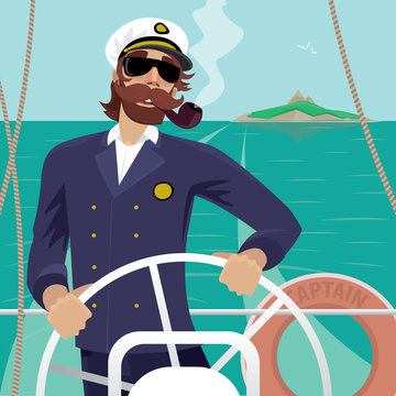 Captain Cartoon Images – Browse 55,485 Stock Photos, Vectors, and Video ...
