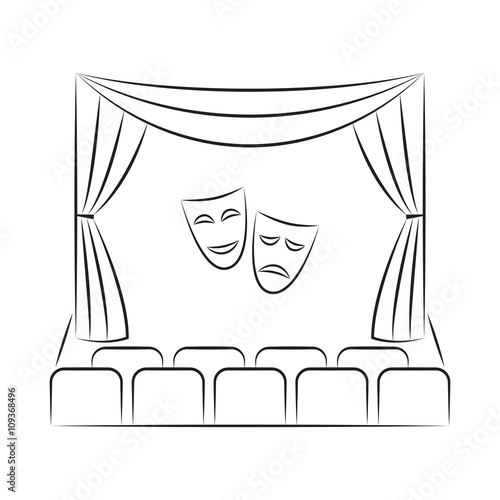 Theater Loge Drawing
