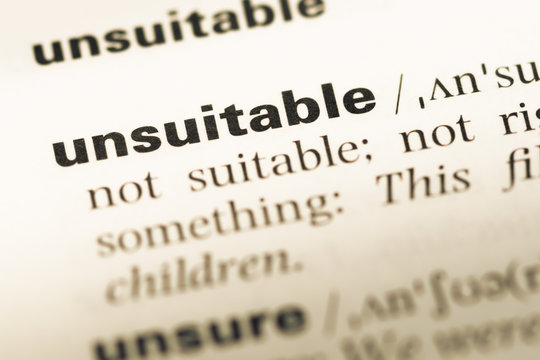 「Unsuitable」の画像 - 3,787 件の Stock 写真、ベクターおよびビデオ | Adobe Stock