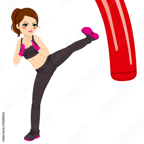 Kickboxing Cartoon