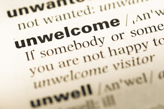 「Unwelcome」の画像 - 1,355 件の Stock 写真、ベクターおよびビデオ | Adobe Stock
