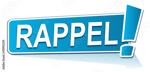 "rappel sur étiquette bleue" fichier vectoriel libre de droits sur la ...