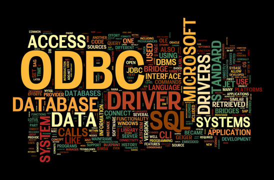 Imágenes de Odbc: descubre bancos de fotos, ilustraciones, vectores y ...