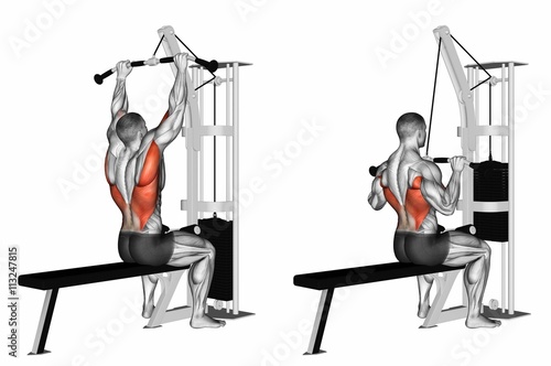 "End of the upper block in front of him. Exercising for bodybuilding ...