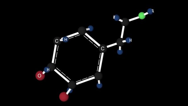 Dopamine Lewis Structure