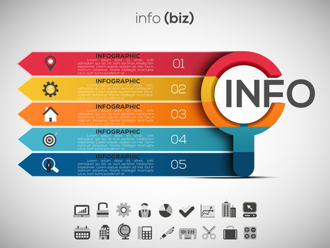 Infographic Template Photoshop Free
