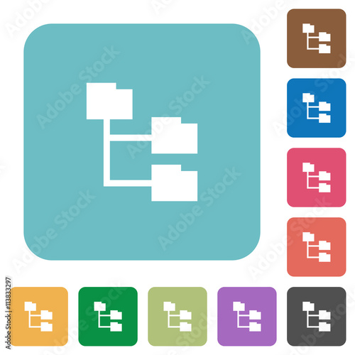  Flat Folder Structure Icons Stock Image And Royalty free Vector Files On Fotolia Pic 