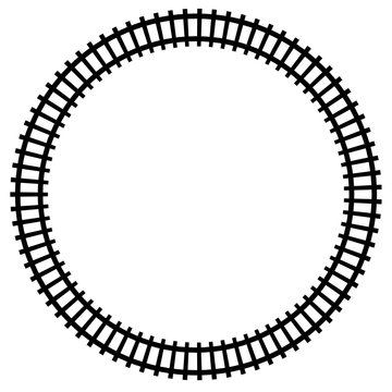 Train Tracks Clip Art