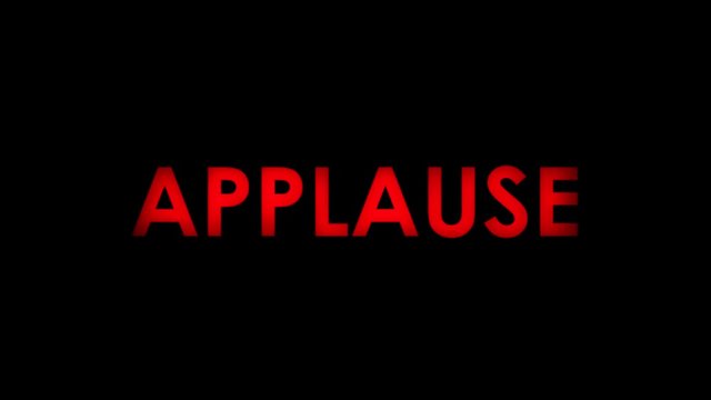Applause Sign