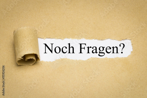 "Noch Fragen?" Stock photo and royalty-free images on Fotolia.com - Pic ...