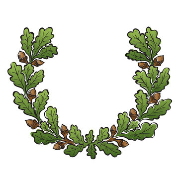 Eichenlaubkranz-Bilder: Stock-Fotos & -Videos. | Adobe Stock