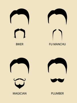 Fu Manchu Mustache Png