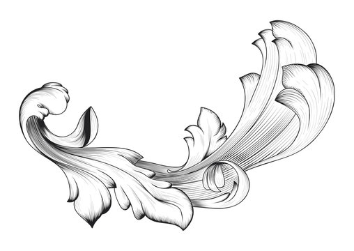 Simple Filigree Drawing