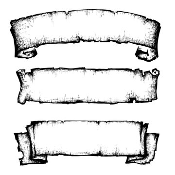 Tattered Scroll Banner