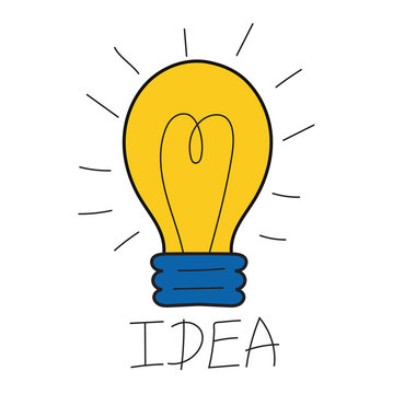 Light Bulb Idea Clipart