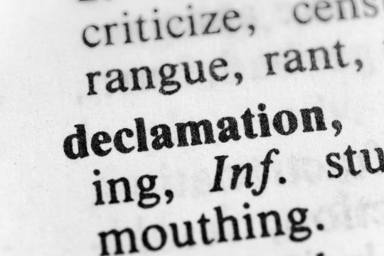 Declamation Images – Browse 281 Stock Photos, Vectors, and Video ...