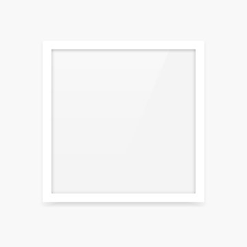 Plain White Square