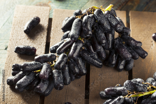 "Raw Organic Long Purple Grapes" Stock photo and royalty-free images on ...