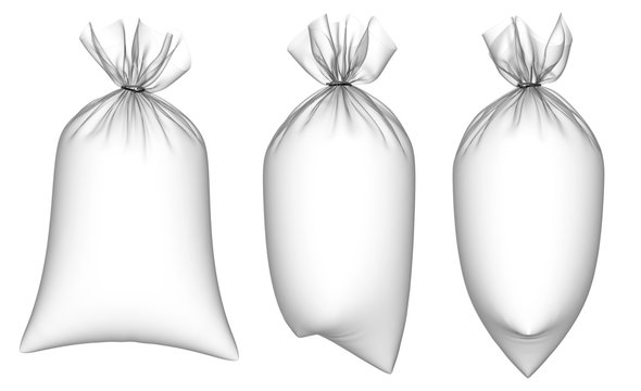 Clear Plastic Bag Clipart