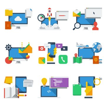 Cloud Solutions Icons Images – Browse 191 Stock Photos, Vectors, and ...