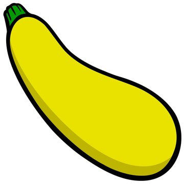 Yellow Squash Clip Art