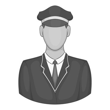 Train Conductor Silhouette