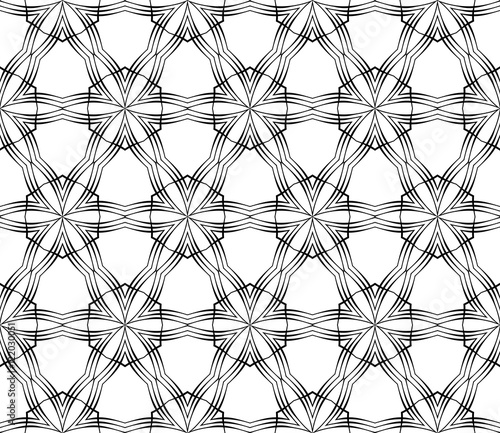 "Abstract Vector seamless pattern with complex geometry style." Stock ...