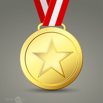 Gold Medal Template Images – Browse 1,325,142 Stock Photos, Vectors ...