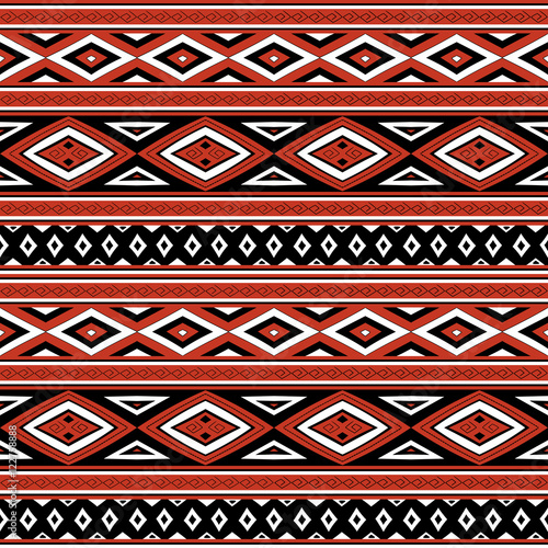 "Tribal pattern vector seamless. Peruvian print with quechua ...