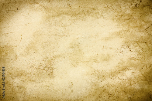 "Yellow stained paper. Old retro letter texture. " Stock photo and ...