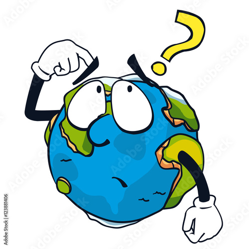 "Earth confuse" Stock image and royalty-free vector files on Fotolia ...
