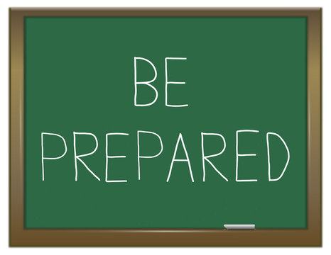 Being Prepared Clipart